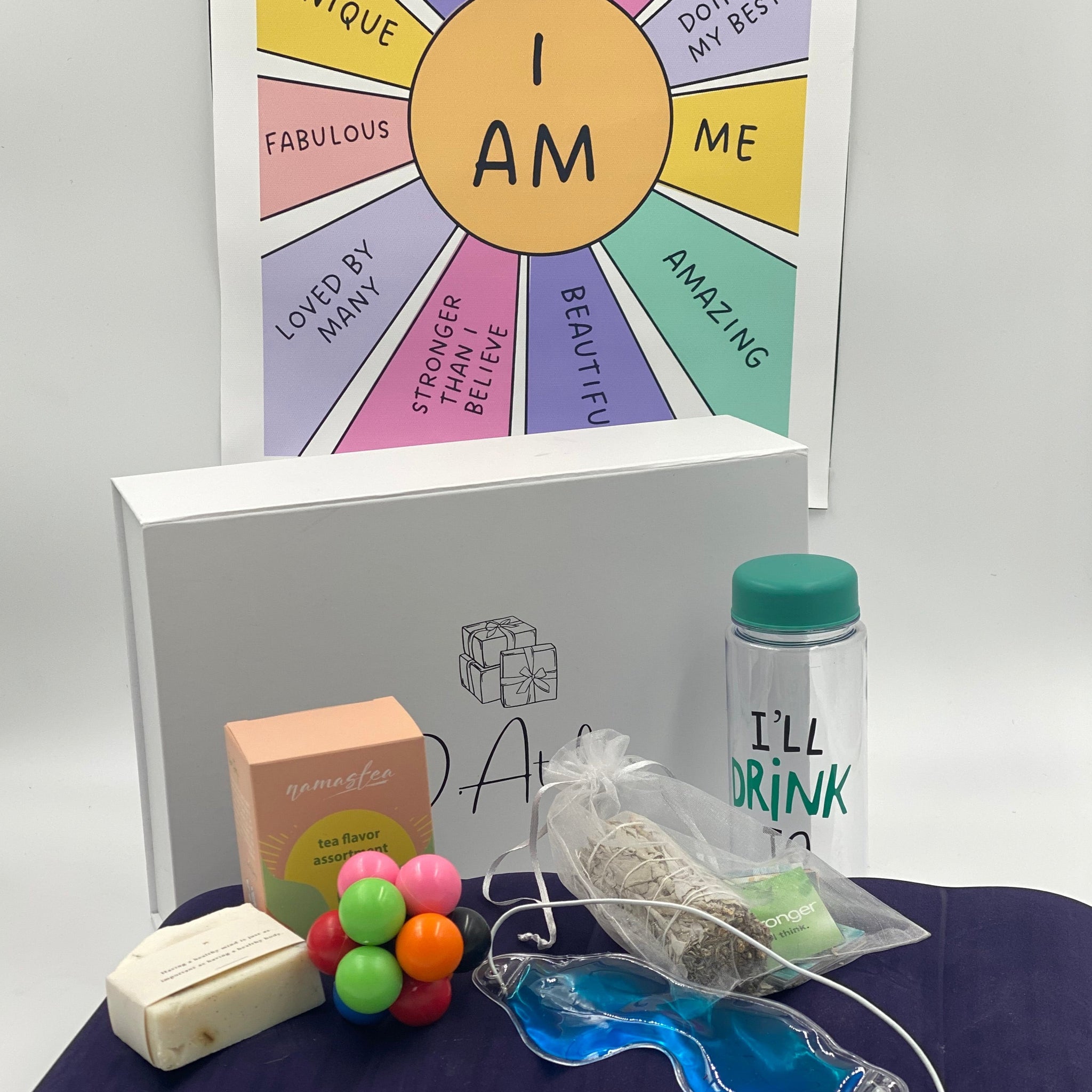 Focus & Recharge Wellness Box — Self‑Care & Stress Relief Kit